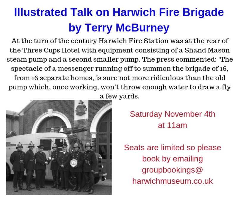 Harwich Fire Brigade Talk – Harwich Museum